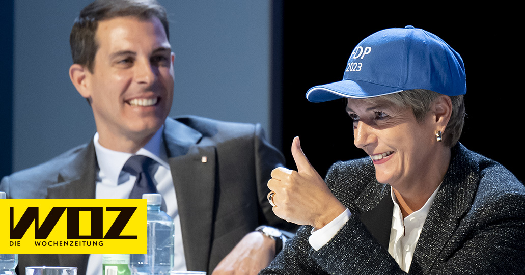 Freisinn im Fall: Mensch, FDP! | WOZ Die Wochenzeitung